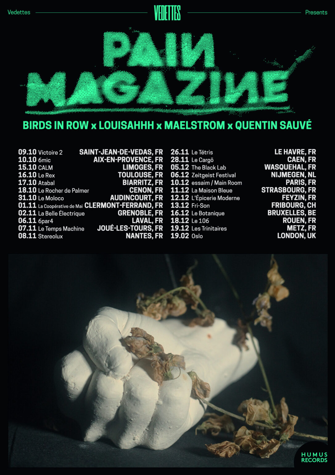 Interview de Pain Magazine, nantais issus de Birds in Row et du duo ...